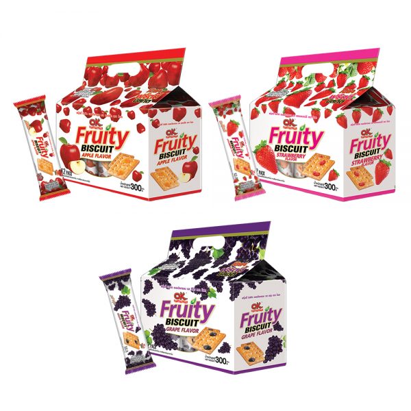OK Fruity Biscuit 300g. – Big One Group